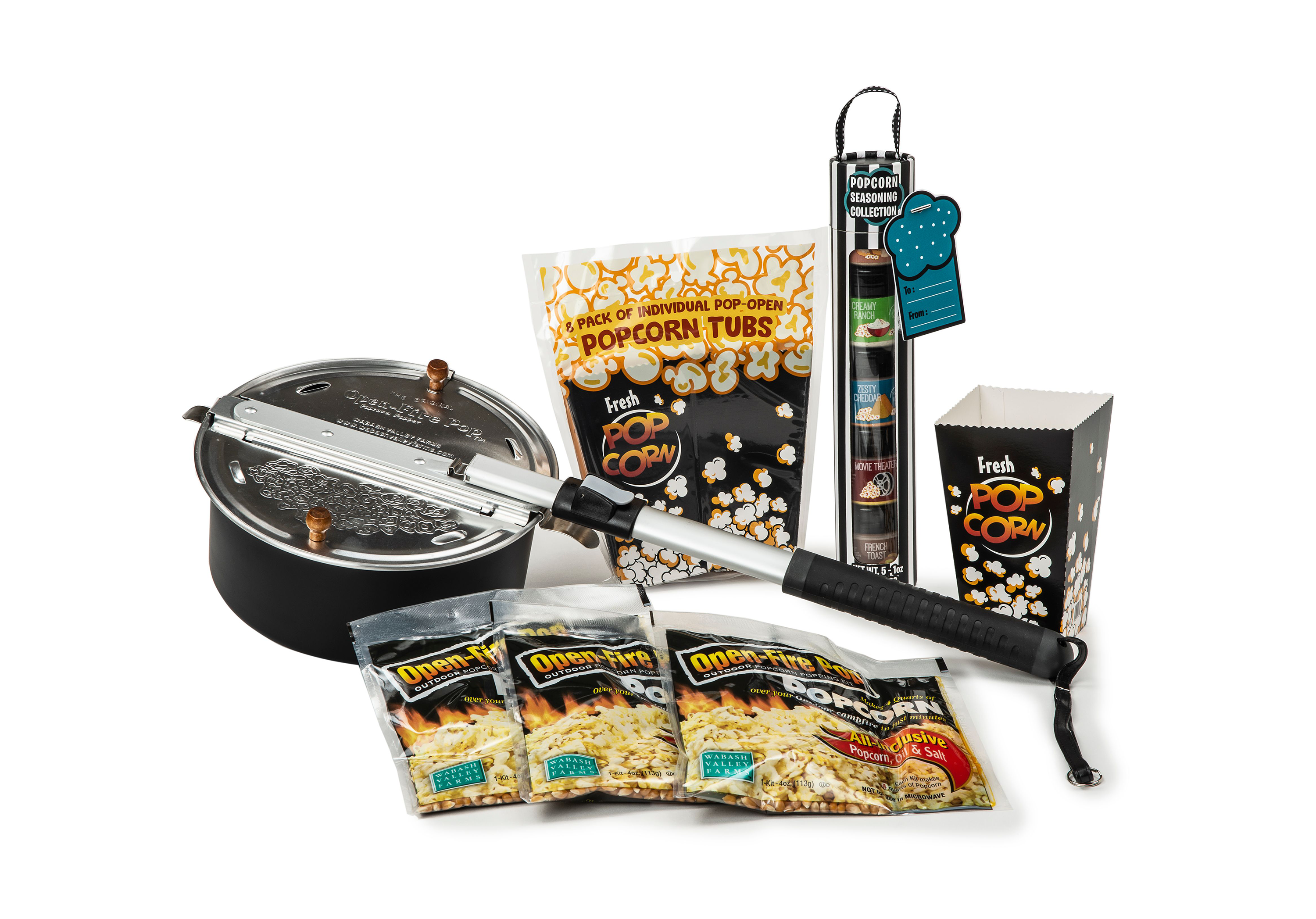 Wabash Valley Farms Open Fire Popcorn Campfire Set | Bass Pro Shops